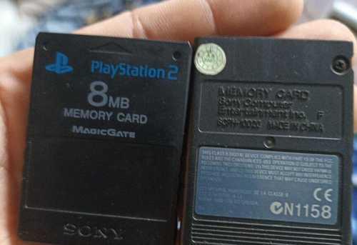 Карта памяти Sony PS2
