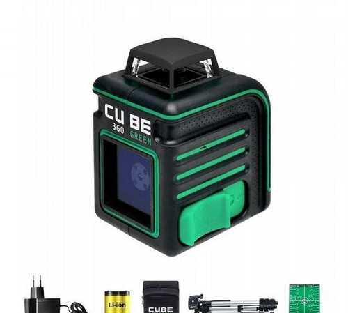 Лазерный уровень ADA cube 360 Green Professional E