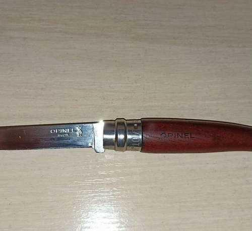 Нож opinel 10f филейный рукоять бубинга