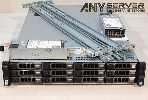 Сервер Dell R730XD 2x E5-2640v3 512Gb H330 12LFF
