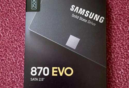 Samsung SSD 870 EVO SATA 2.5" 250GB MZ-77E250