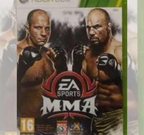 Диск MMA для xbox 360 лицензия