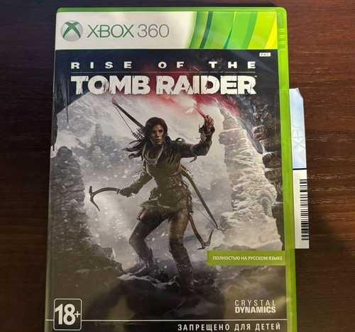 Лицензионный диск Xbox 360 Rise Of The Tomb Raider