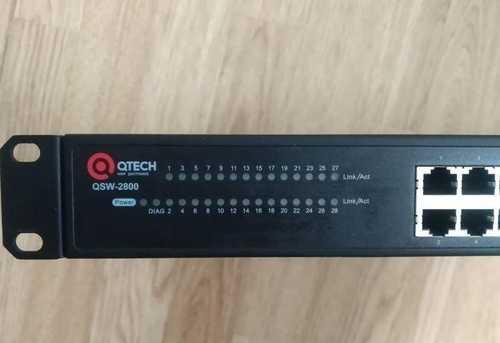 Коммутатор qtech QSW-2800-28T-AC