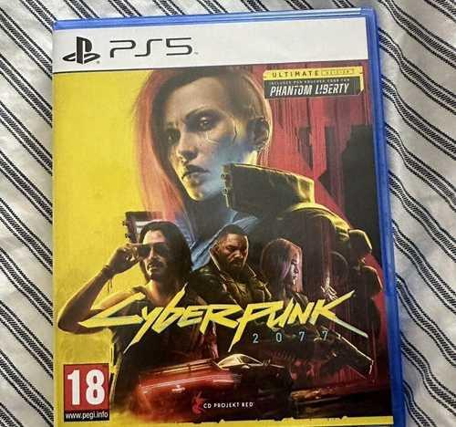 Cyberpunk 2077 ultimate edition ps5 диск