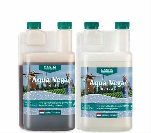 Удобрение Canna Aqua Vega A+B 1л