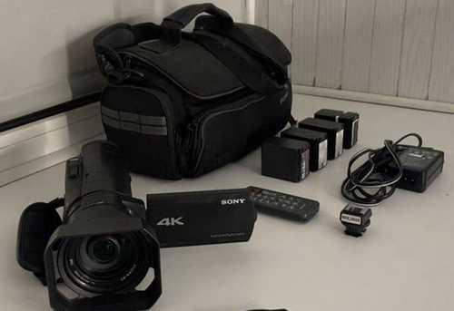 Видеокамеры Sony AX100-E 4K
