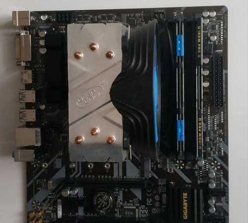 Комплект R5 2600+B450M+16GB DDR4+Cooler