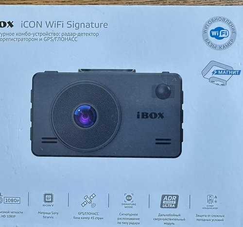 Видеорегистратор iBOX iCON WiFi Signature