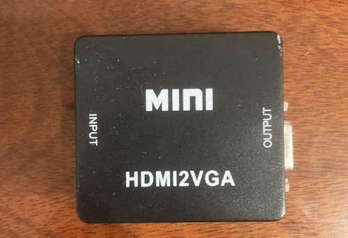 Переходник hdmi на vga