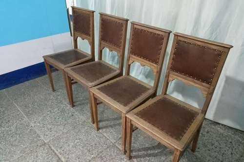 Антикварные дубовые стулья.Модерн