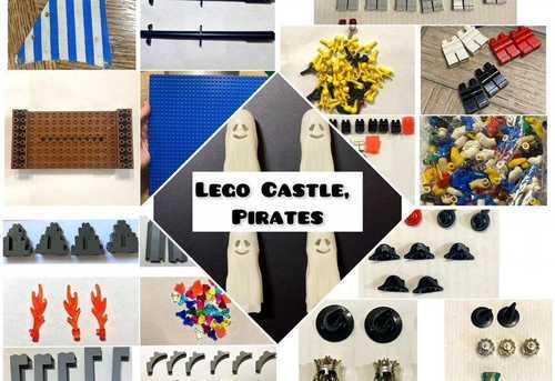 Lego Pirates, Castle фигурки, детали 90 года