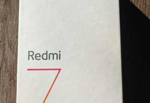 Коробка от смартфона Xiaomi Redmi 7