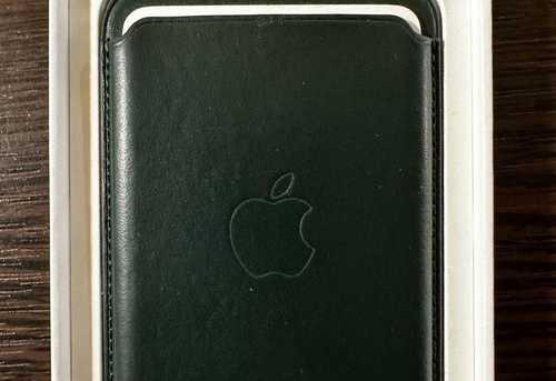 Apple Leather Wallet Sequoia Green