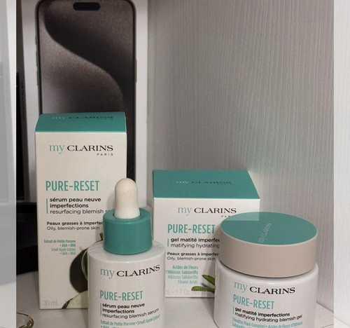 Clarins pure reset