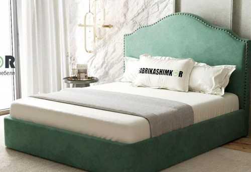 Стильная кровать двуспальная «soft»