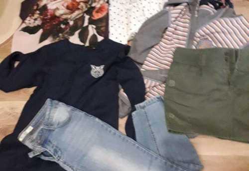 Качественные вещи пакетом джинсы,шорты и др р42-44