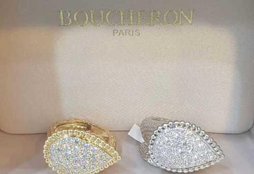 Кольцо Boucheron, золото, бриллианты 1,27 ct