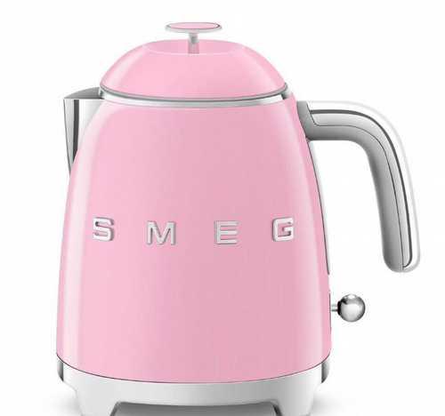 Smeg KLF05pkeu Мини чайник электрический, розовый