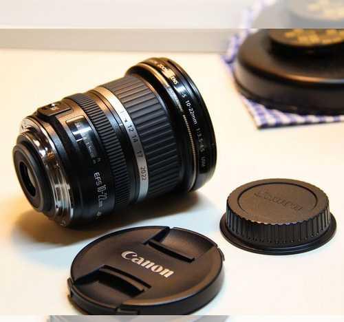 Объектив canon efs 10-22 USM