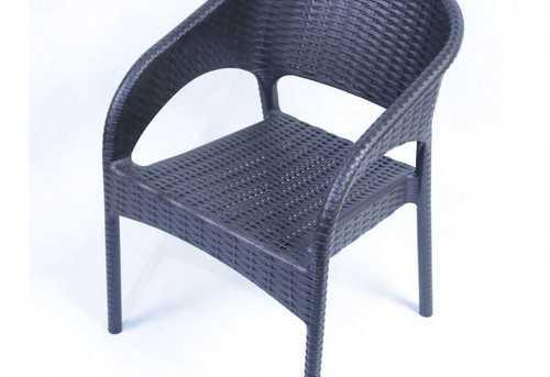Стул дизайнерский, кресло ротанг (пластиковое)