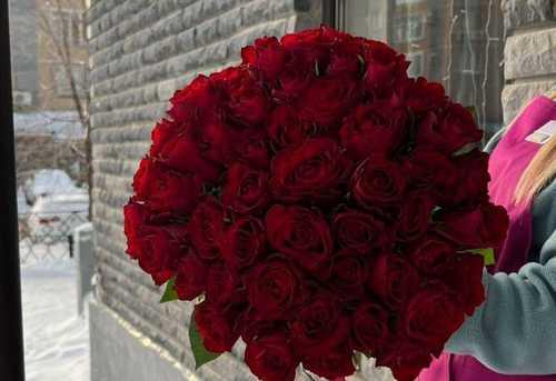 Букет роз 31 роза с доставкой в Казани