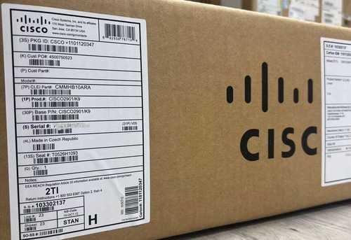 Маршрутизатор Cisco cisco2901/K9 новый