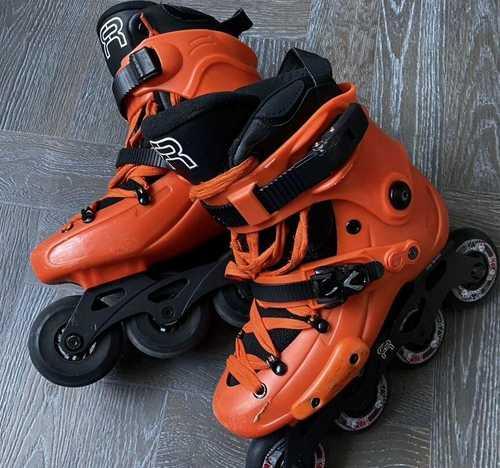 Роликовые коньки FR skates FRX 80 (orange)