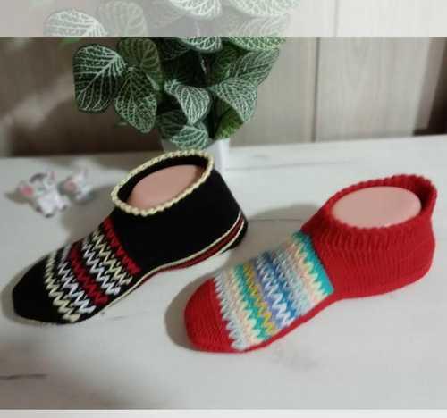 Тапочки следки ручной работы