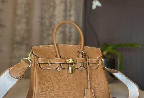 Сумка hermes birkin 25 натуральная кожа