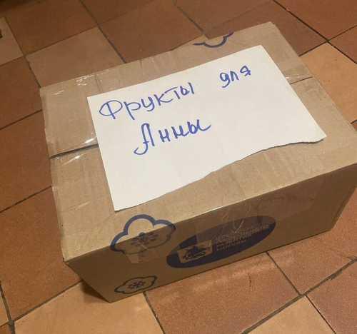 Фруктовое пюре для Анны