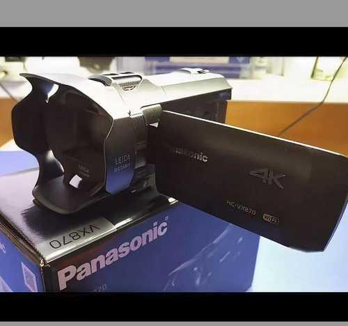 Видеокамера 4K Panasonic HC-VX870 Wi-FI