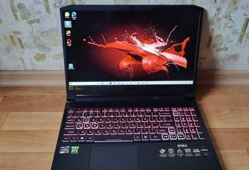 Игровой ноутбук 15.6" Acer Nitro 5 AN515-45, 512 ГБ, Ryzen 7 5800H, RAM 8 ГБ, GeForce RTX 3060 6 ГБ
