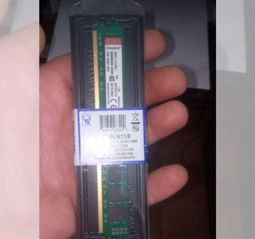 Оперативная память ddr3 4 gb 1333 kingston