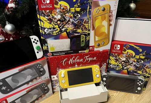 Новая Nintendo Switch Lite/Oled прошитая с играми