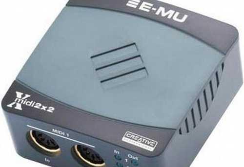 Midi интерфейс E-MU xmidi 2X2 USB компактный