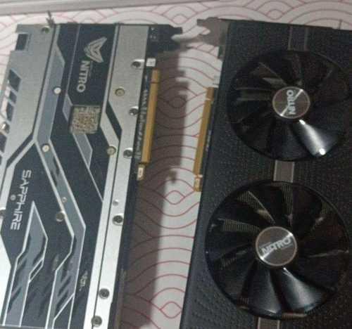 Видеокарта rx580 8gb sapphire nitro