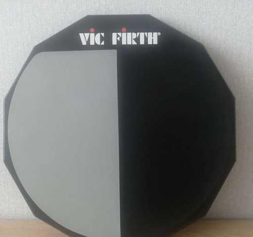 Тренировочный пэд vic firth 12 с палочками