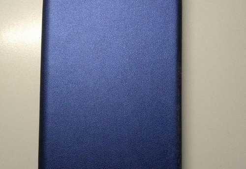 Чехол книжка синий для Samsung Galaxy J4 Plus