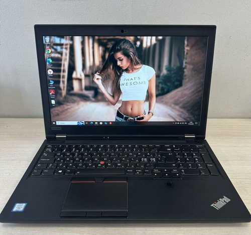 Lenovo thinkpad p53 i7-9850H