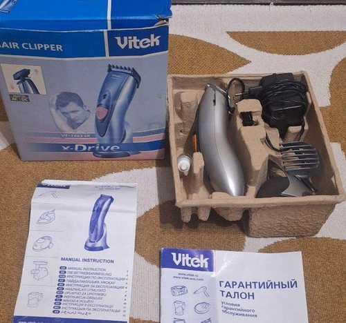 Машинка для стрижки волос vitek vt-1363sr