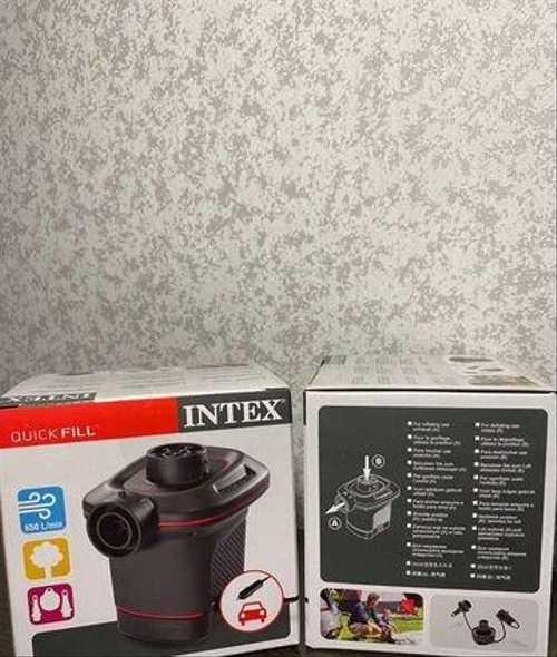 Электрический насос 12w intex