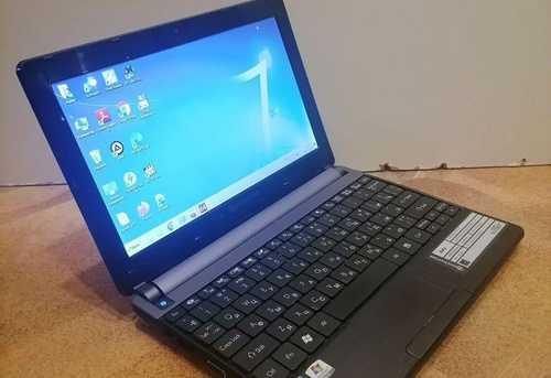 Нетбук Packard Bell отл.сост/4ядр/2*320Гб/3час акб