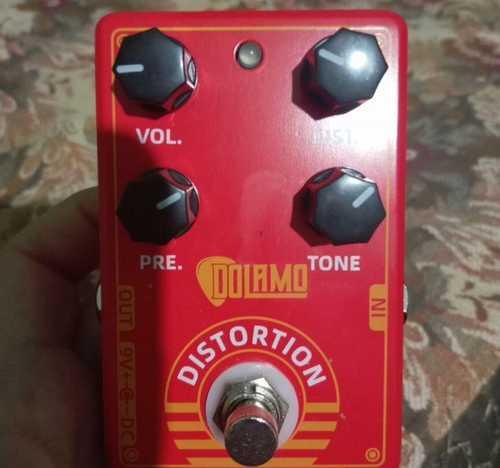 Гитарная педаль эффектов Dolamo distortion