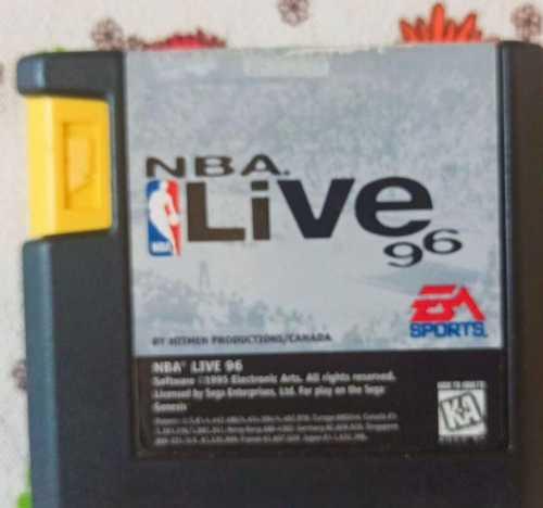 Nba 96 Sega mega drive