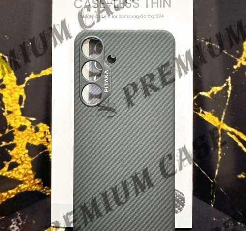 Чехол Pitaka MagEZ Case 4 Samsung S24/Черно-серый