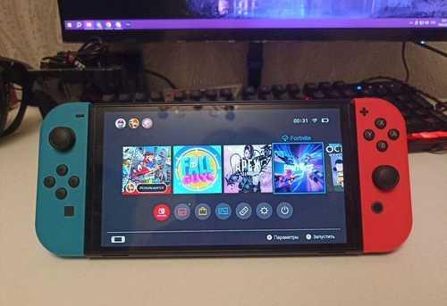 Nintendo Switch oled (полный комплект)