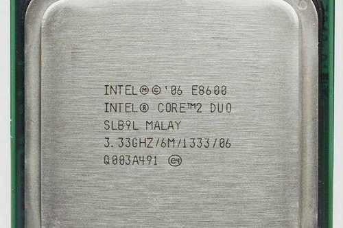 Процессор C2D E8600
