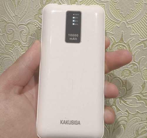 Повербанк на 10000mah с проводами
