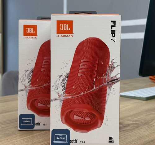 JBL Flip 7 Red Новая